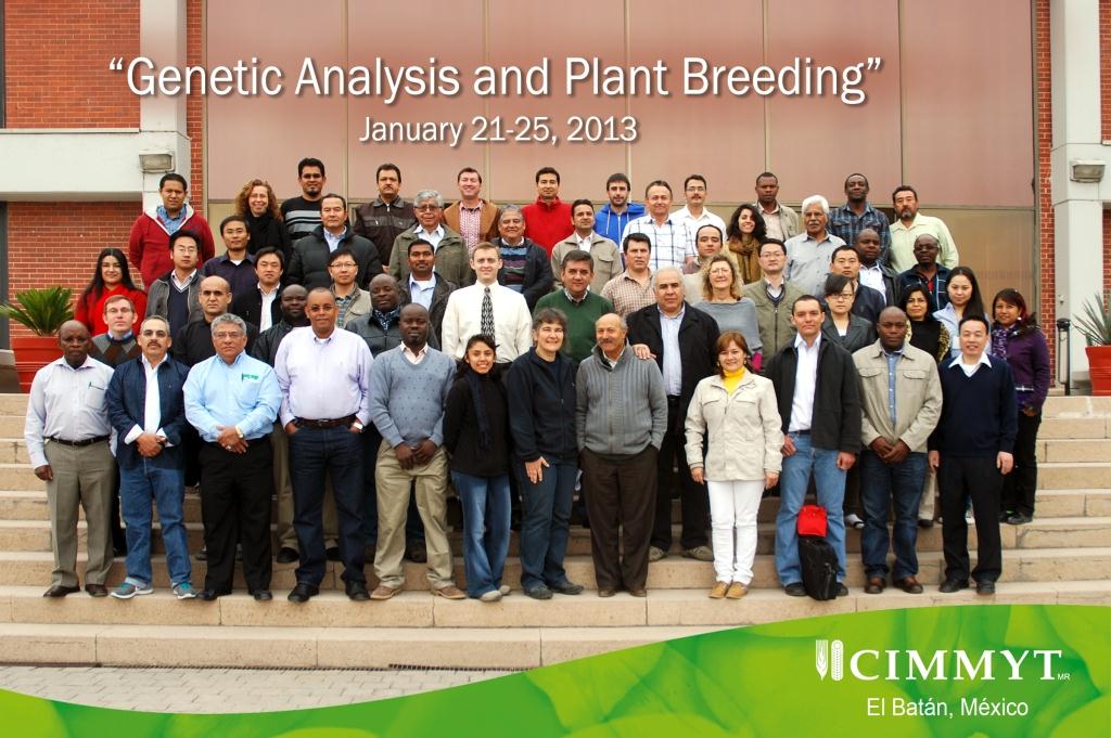 One-week Course on Genetic Analysis and Plant Breeding held in Mexico ...