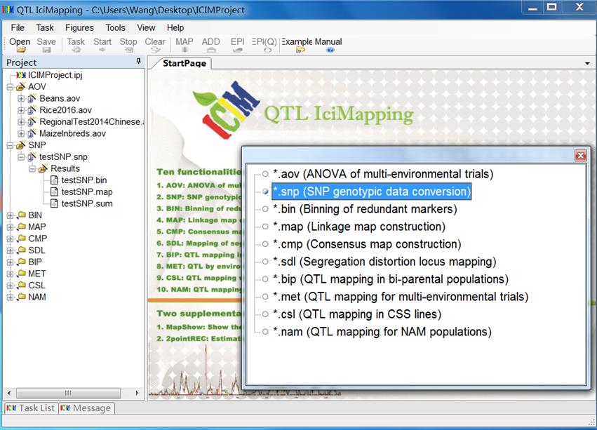 QTL IciMapping Version 4.2 released_The Quantitative Genetics Group